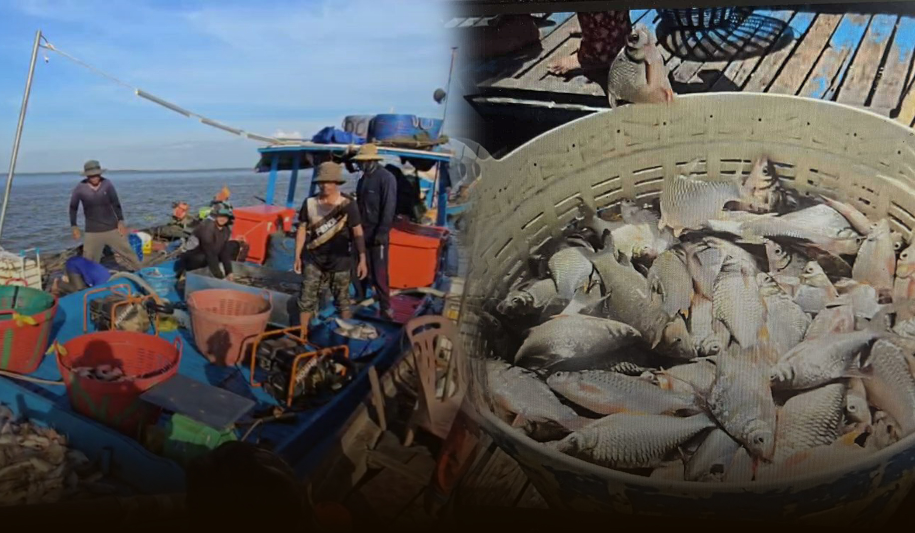 Kampong Chhnang province harvested nearly 4,000 tons of fish, an ...